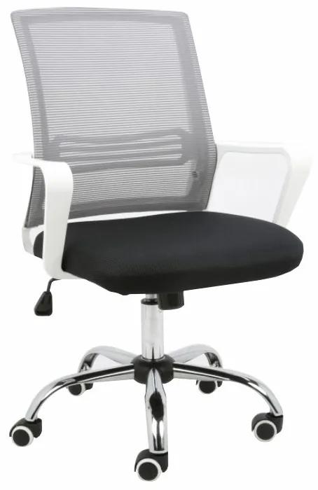 Kancelářská židle APOLO šedá / černá / bílá Tempo Kondela