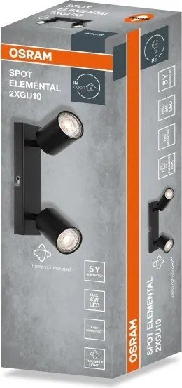 Osram - Bodové svítidlo ELEMENTAL 2xGU10/6W/230V