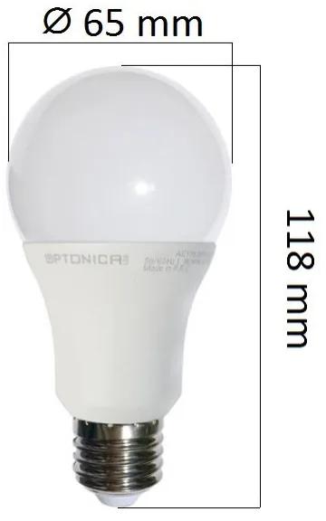 LED  žárovka E27 9W 750lm teplá, ekvivalent 60W