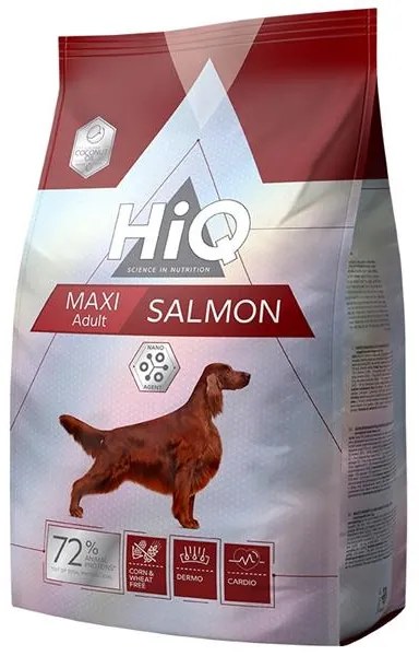 HiQ Dog Dry Adult Maxi Salmon 11 kg