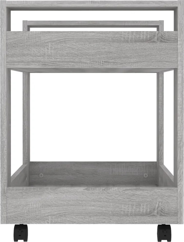 vidaXL Kancelářský kontejner 60 x 45 x 60 cm kompozitní dřevo [816601] Barva: Betonová šedá