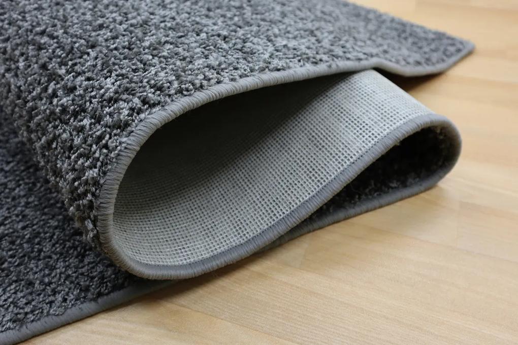 Vopi koberce Kusový koberec Color Shaggy šedý - 200x300 cm