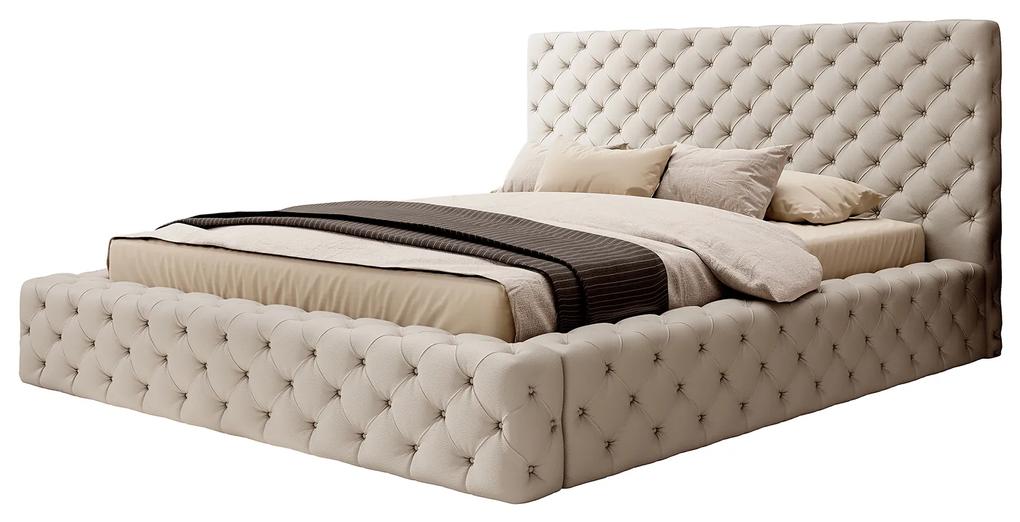 Eltap Čalouněná postel Princce Materiál a barva potahu: Royal 01 - bílá, Rozměry (cm): 160x200