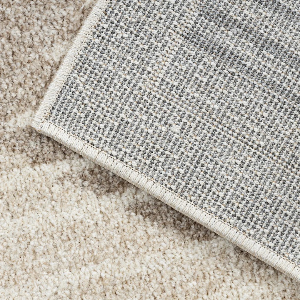 Dywany Łuszczów, Kusový koberec Fusion 0815 cream/beige, 180x270, béžová, kancelář