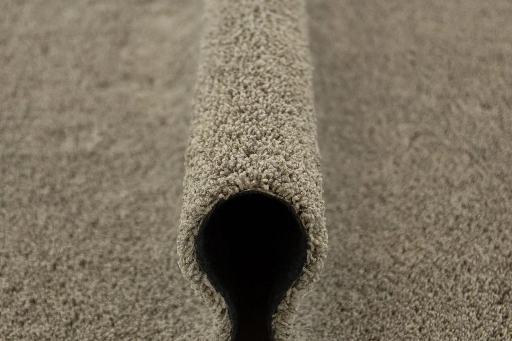 Kusový Shaggy koberec Sky 71421/80 béžový Rozměr: 240x340 cm