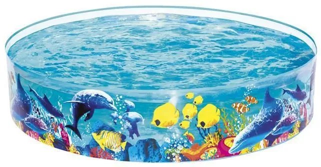 Barevný dětský bazén 183x38cm BESTWAY 55030 74236