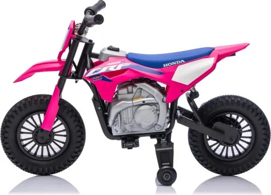 Elektrická motorka HONDA CFR450R růžová