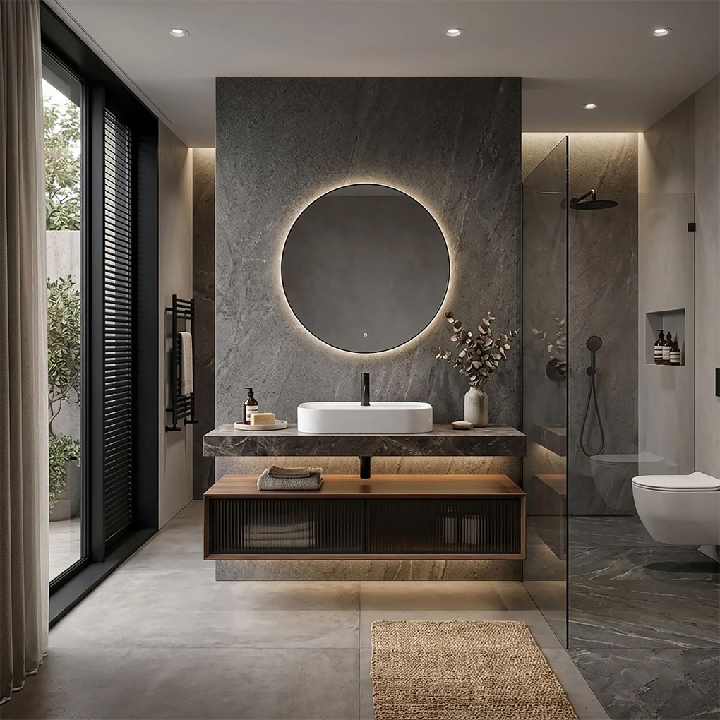 Rea Verona, umyvadlo na desku 650x440x120mm, bílá lesklá, REA-U3325