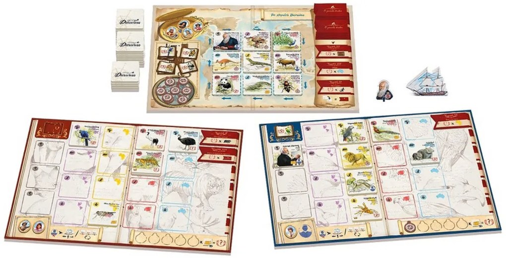 DINO Hra Po stopách Darwina *SPOLEČENSKÉ HRY* dn631847