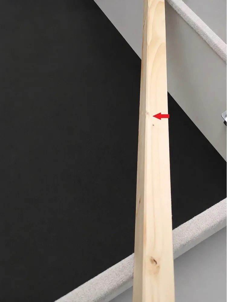 Béžová čalouněná dvoulůžková postel s úložným prostorem s roštem 160x200 cm Thessa Bold Line - II. jakost – Bonami Selection