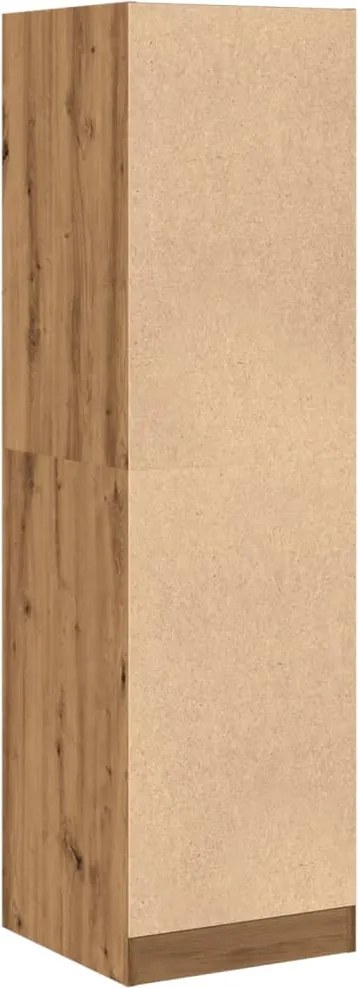 Skříňka na léky dub artisan 40 x 41 x 144,5 cm kompozitní dřevo 3309644