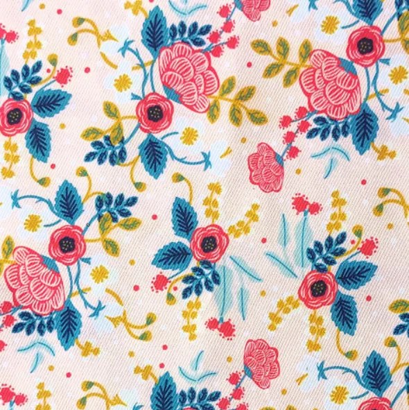 MILK&PEPPER Postroj pro psy Capucine Fleuri Fond Rose Velikost: 41