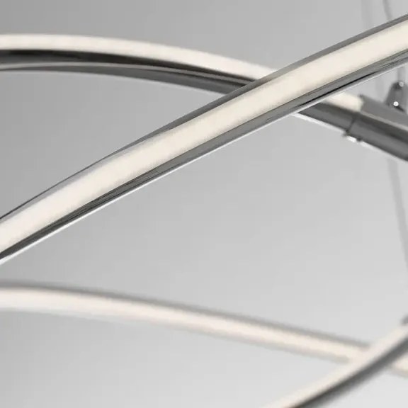 LED lustr Martino 60 Chrome