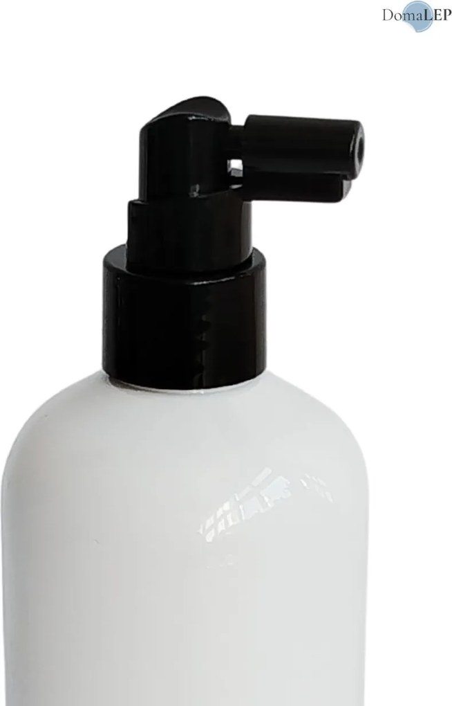 Dávkovač na mýdlo 300 ml bílý s černým sprejem BELA