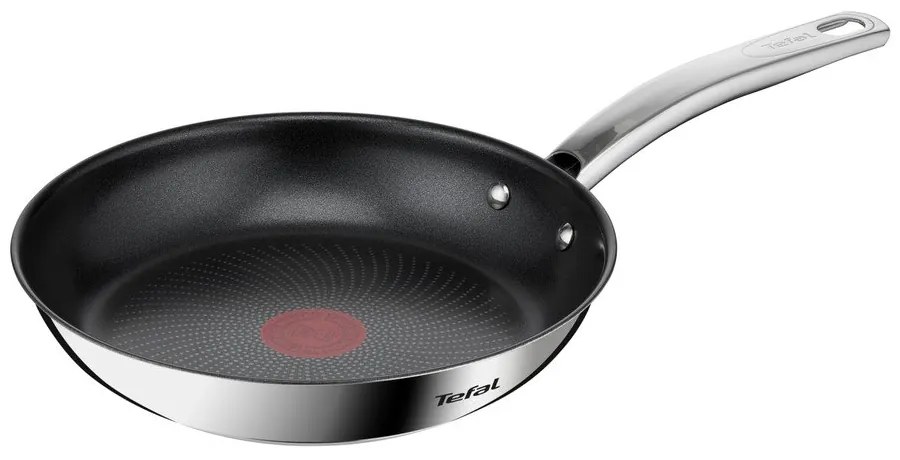 Nerezová pánev s nepřilnavým povrchem ø 24 cm Intuition B8170444 – Tefal