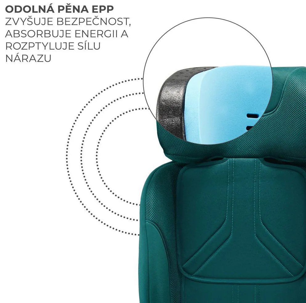 Kinderkraft Autosedačka Xrider 2 i-size  40 - 125 cm Green