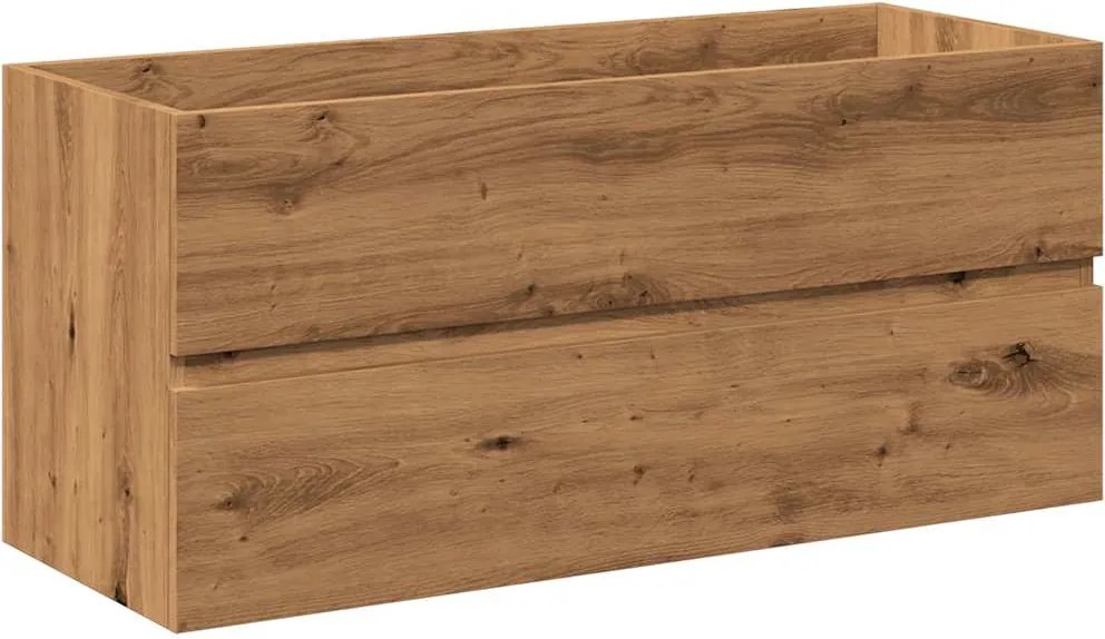 Skříňka se zápustným umyvadlem dub artisan 3328928