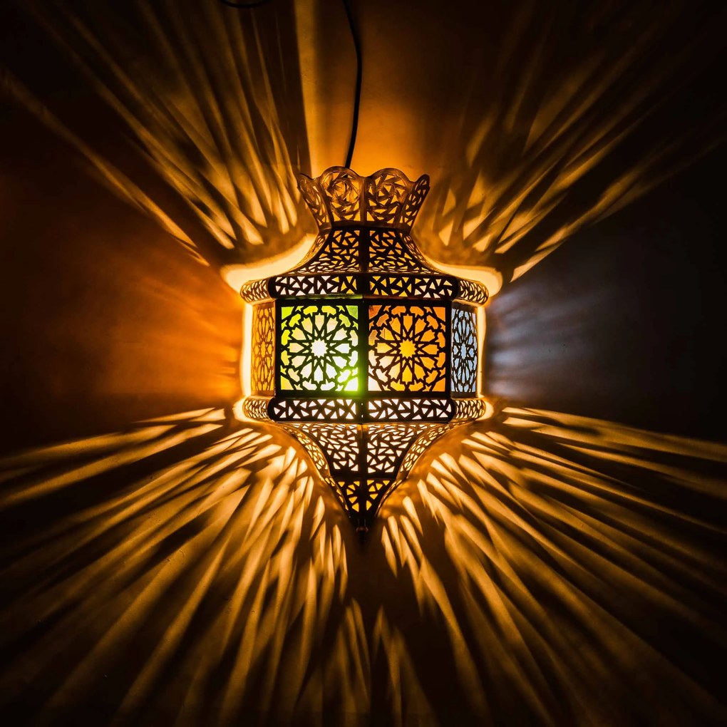 Arabská nástěnná lampa Farida