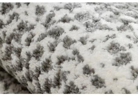 Dywany Luszczow Kusový koberec TULS střapce 51325 melanž slonová kost / šedá Rozměr koberce: 120 x 170 cm
