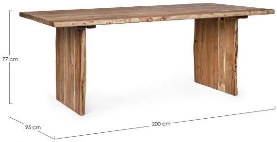 BIZZOTTO Jídelní stůl ENEAS 200x95 cm 0745599