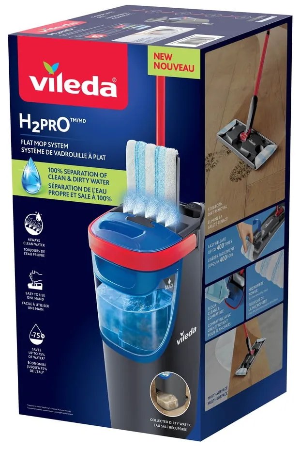 Mop s kbelíkem H2PrO – Vileda