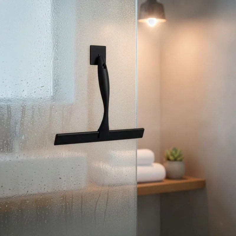 Stěrka do koupelny SPRINGOS HA1115 černá