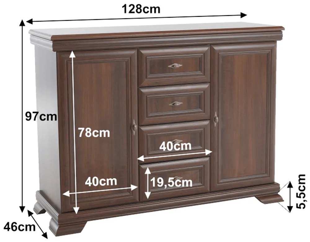Komoda KORA KK3 Tempo Kondela