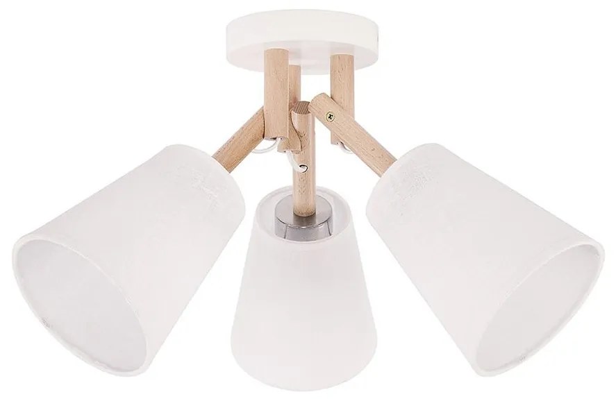 TK Lighting | Lustr přisazený VAIO WHITE 3xE27/60W/230V | TK0665