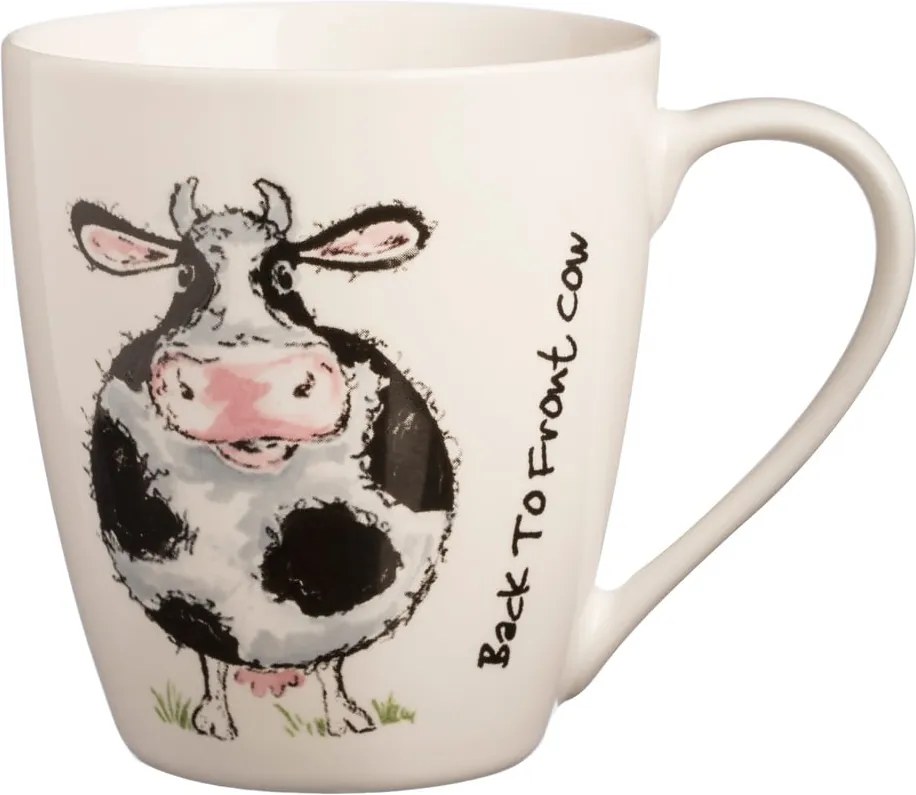 Porcelánový hrnek s motivem krávy Price & Kensington B2F Cow, 340 ml