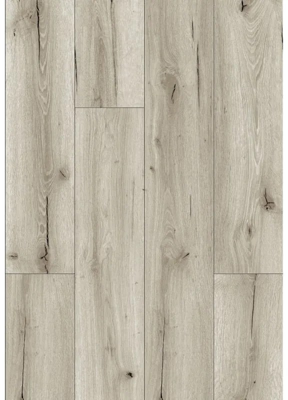 Mexen Wirginia vinylové panely 1240 x 182 mm SPC 6,5 mm, podklad IXPE 1,5 mm, 4 V-spárovka, Dub - F1005-1240-182-505-4V1-01
