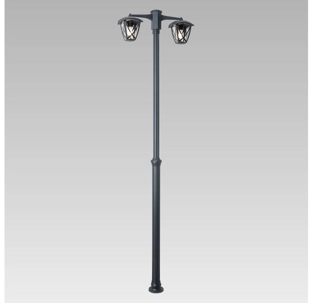 Prezent | Prezent 39031 - Venkovní lampa SPLIT 2xE27/60W/230V IP44 | 39031