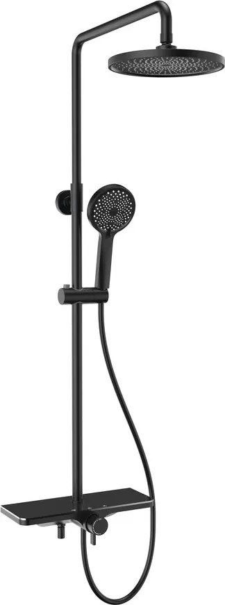 Aqualine Aqualine, MARCO sprchový sloup s pákovou baterií, bílá, SL210B