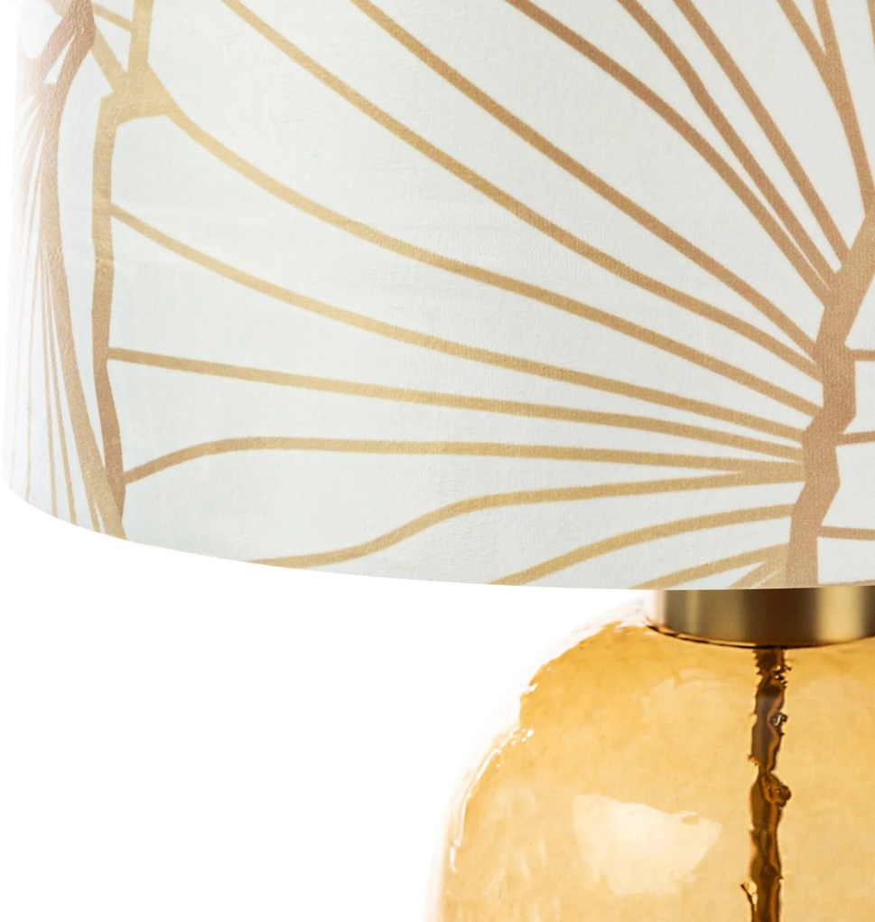 STOLNÍ LAMPA LIMITED COLLECTION LINA3 40X69 CM BÍLÁ/ZLATÁ