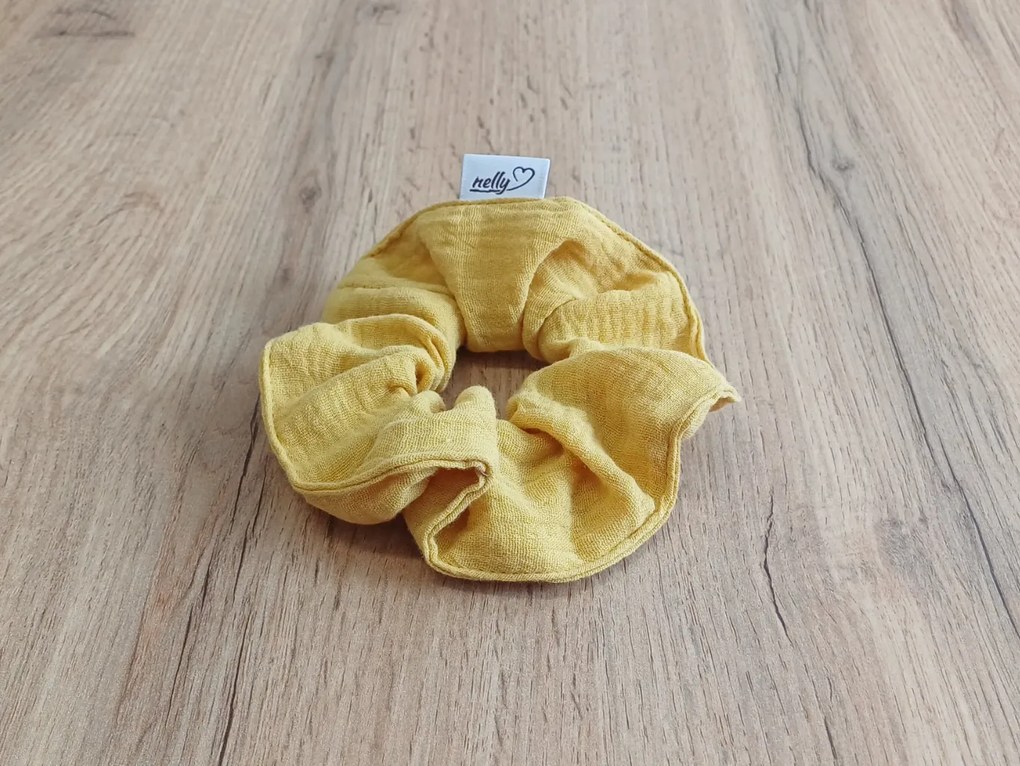 Mušelínové gumičky do vlasů Barva: Světle růžová