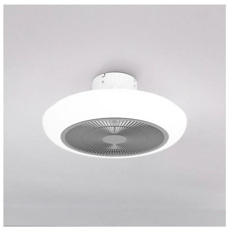 Eglo Eglo 35093 -LED Stmívatelný stropní ventilátor SAYULITA 25,5W/230V bílá/šedá +DO EG35093