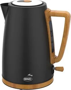 Rychlovarná konvice Bravo Ara B-4936, 1,7L, černá