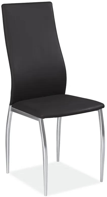 Jídelní čalouněná židle H-801 černá