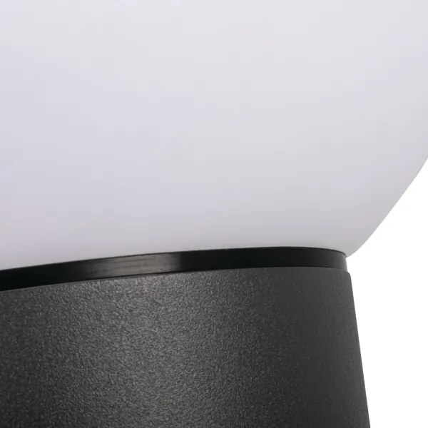 Kanlux 46083 - Venkovní lampa STONO 1xE27/15W/230V 50 cm IP65 antracit