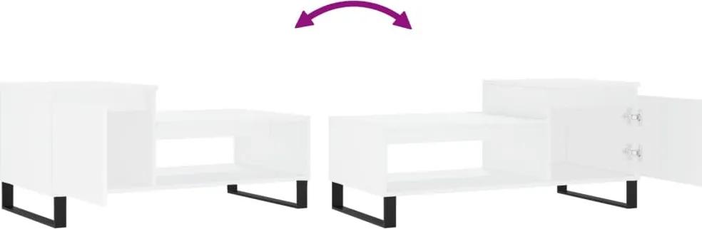 vidaXL Konferenční stolek 100 x 50 x 45 cm kompozitní dřevo [830836] Barva: šedá sonoma