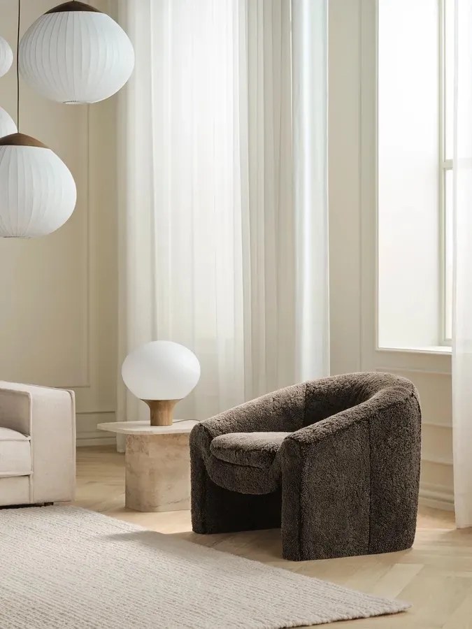 Křeslo Mielo, více variant - Bolia Varianta: Linea - Velvet & corduroy, Rosa