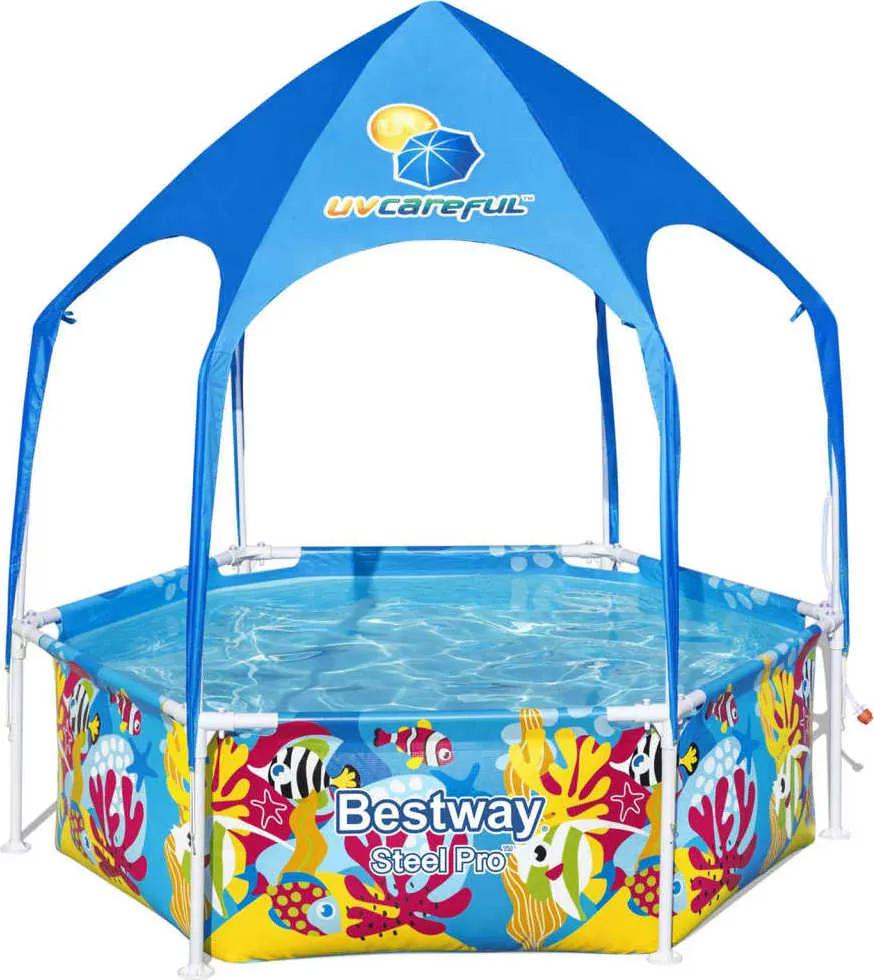Bestway Nadzemní bazén pro děti s UV ochranou Steel Pro 183 x 51 cm [3202686]