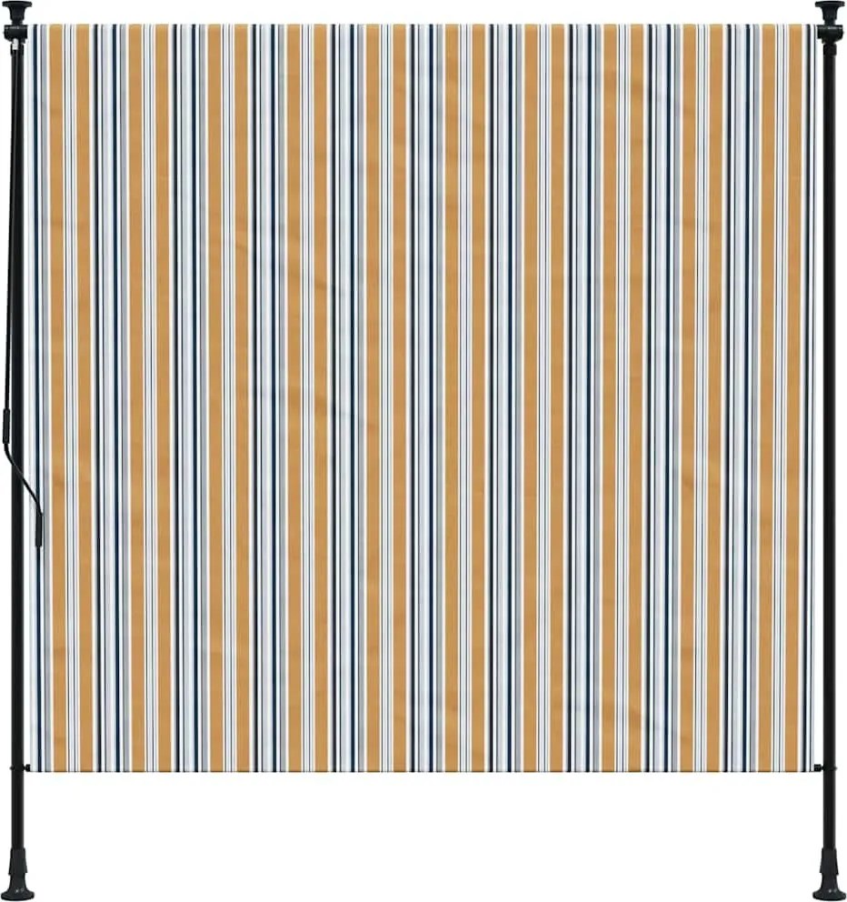 vidaXL Venkovní roleta 200 x 270 cm [368771] Barva: Oranžová