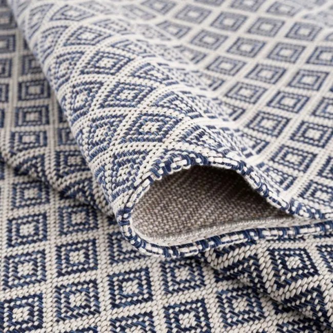 Koberec Casa Cotton B2601 šedý/navy