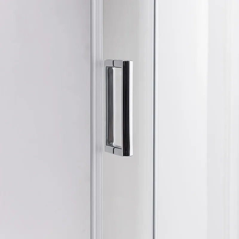 BPS-koupelny Asymetrický sprchový kout MAJA CH L 115x85 cm levý, chrom/transparent v setu s hlubokou sprchovou vaničkou
