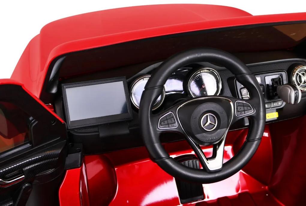 Elektrické autíčko Mercedes-Benz X-Class MP4 4x4 červené lakované