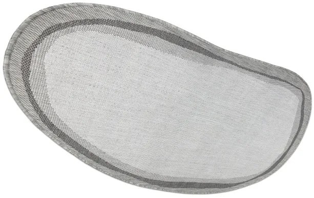 Koberec ORGANIC 2125 / krémový / šedý / naturální