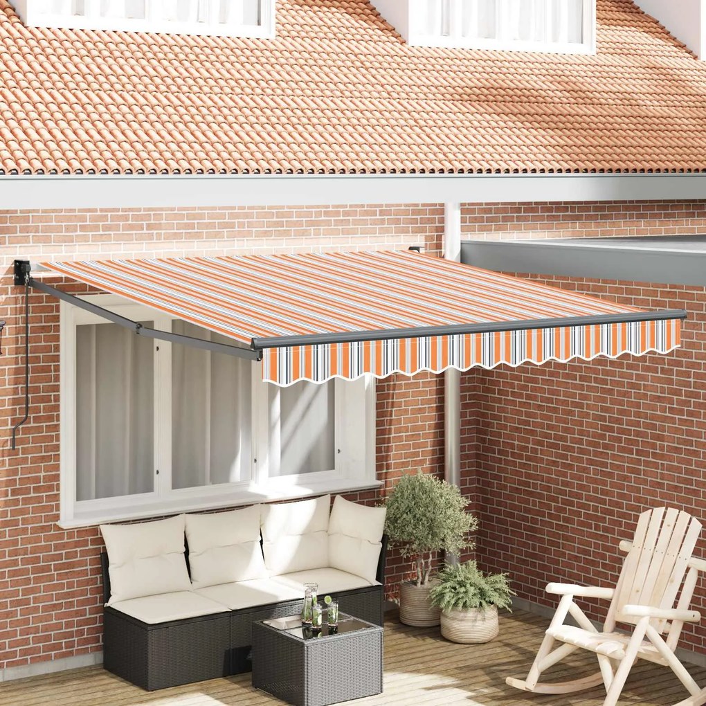 Stahovací markýza Vícebarevný 350 x 250 cm 3330295