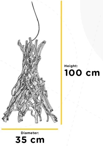 ONLI - Lustr na lanku AGAR 1xE27/22W/320V