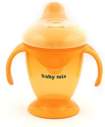 BABY MIX | Nezařazeno | Dětský kouzelný hrneček Baby Mix 200 ml  oranžový | Oranžová |