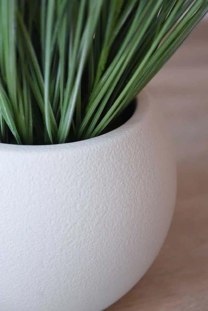 Umělá tráva v květináči TRAVA, plast, výška 70 cm, zelená